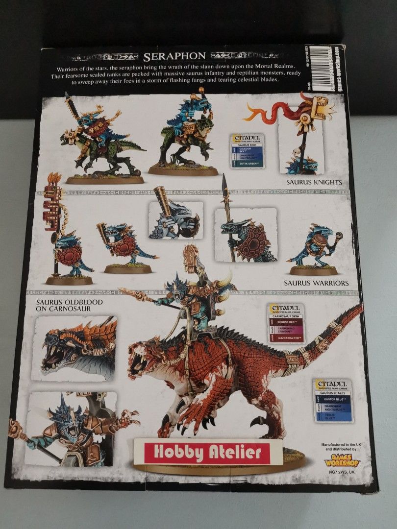 Warhammer AOS Start Collecting Seraphon, Hobbies & Toys, Toys & Games ...