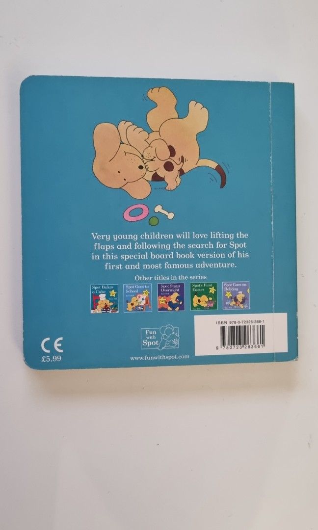 Where's Spot Board Book, Hobbies & Toys, Books & Magazines, Children's ...