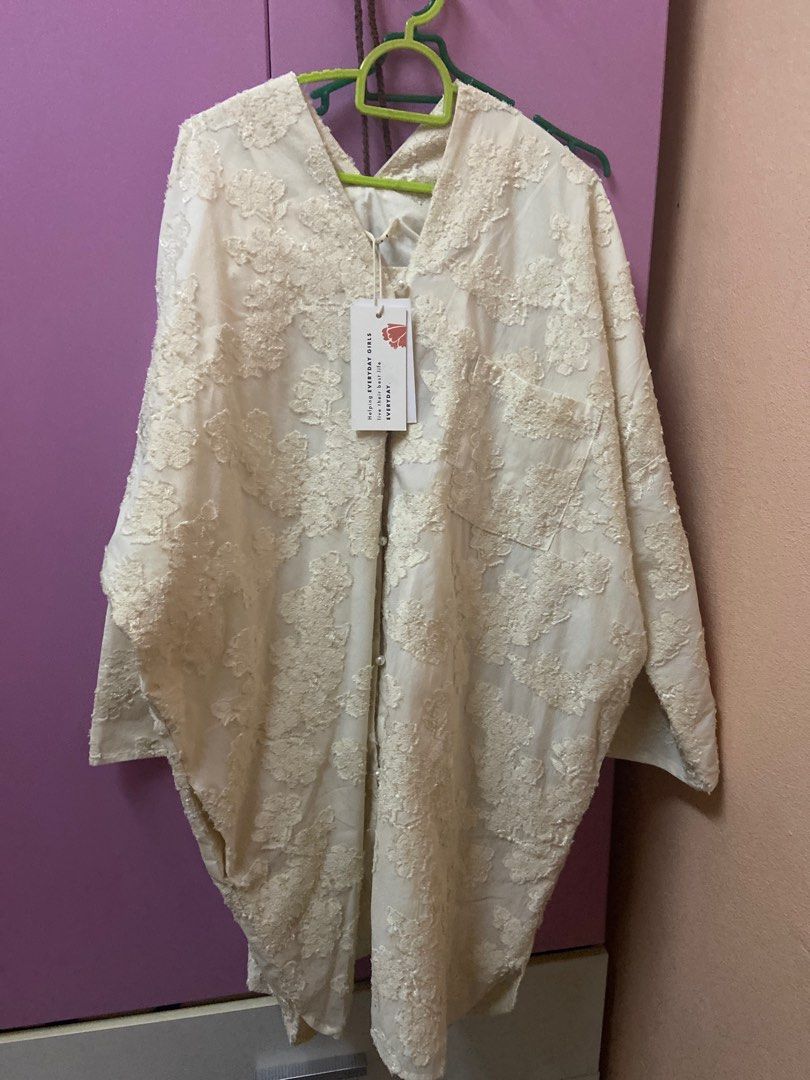 Whimsigirl Fatima Brocade Kebaya Set, Women's Fashion, Dresses & Sets ...