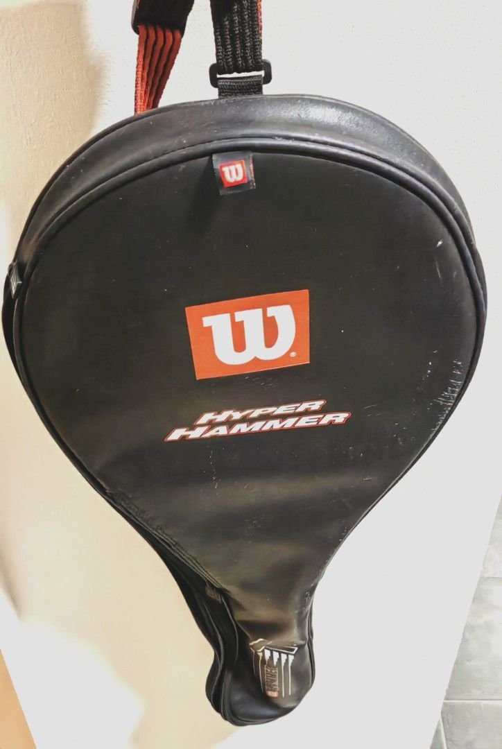 Wilson Hyper Hammer 6.2 Midplus tennis racket, Sports Equipment, Sports ...