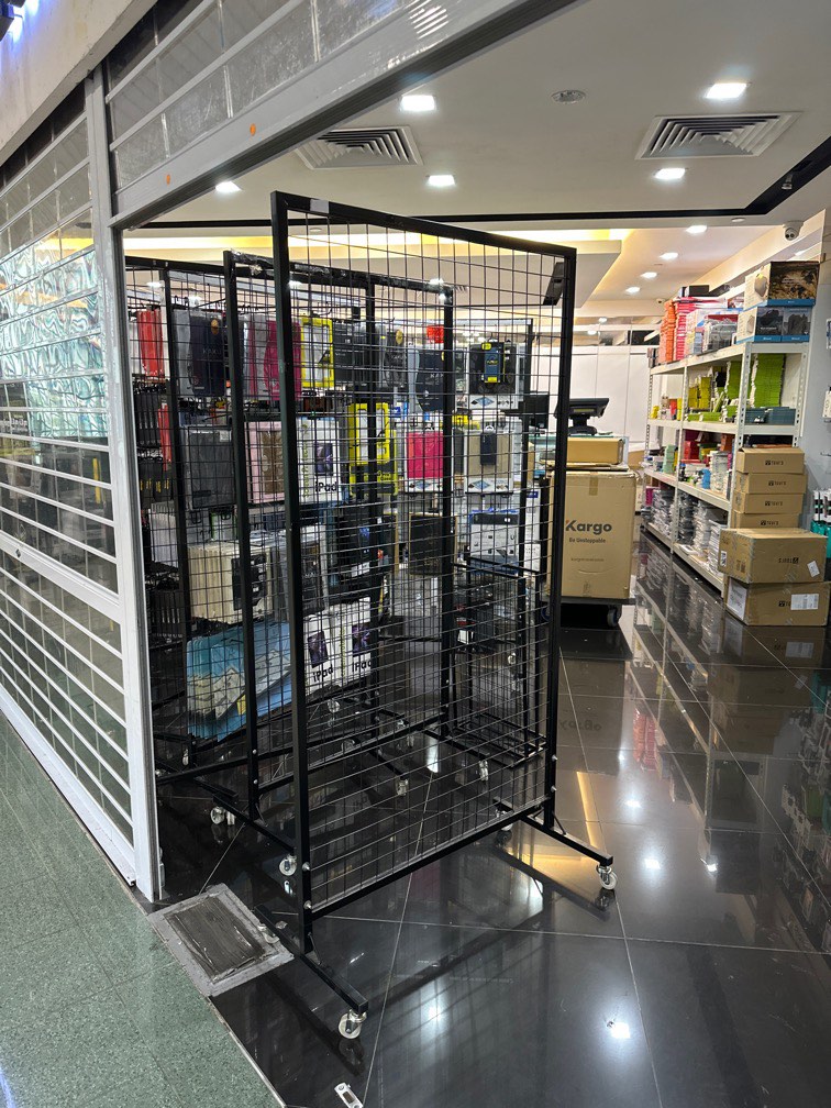 Wire Mesh retail stand (Many units), Furniture & Home Living, Furniture ...