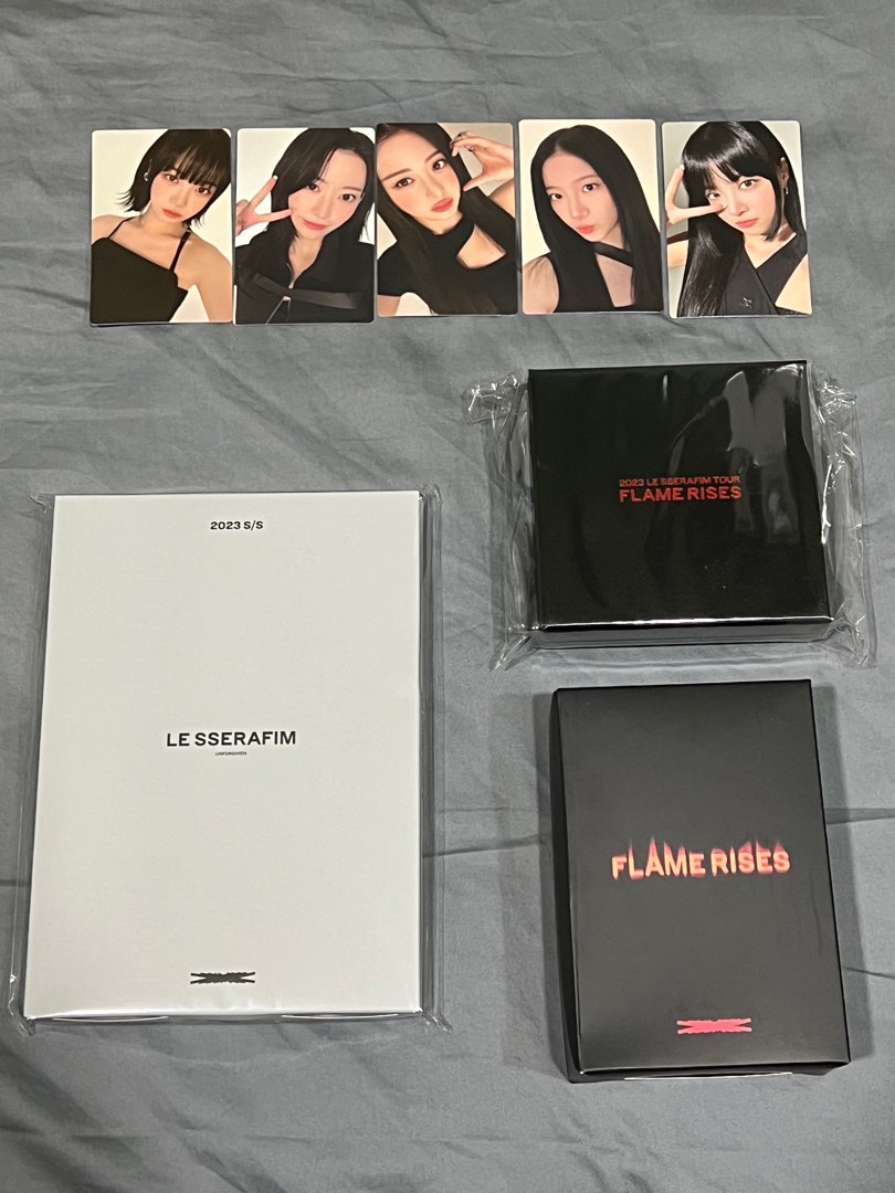 WTS LFB Lesserafim LE SSERAFIM Flame Rises Fearnada Fearless Japan ...