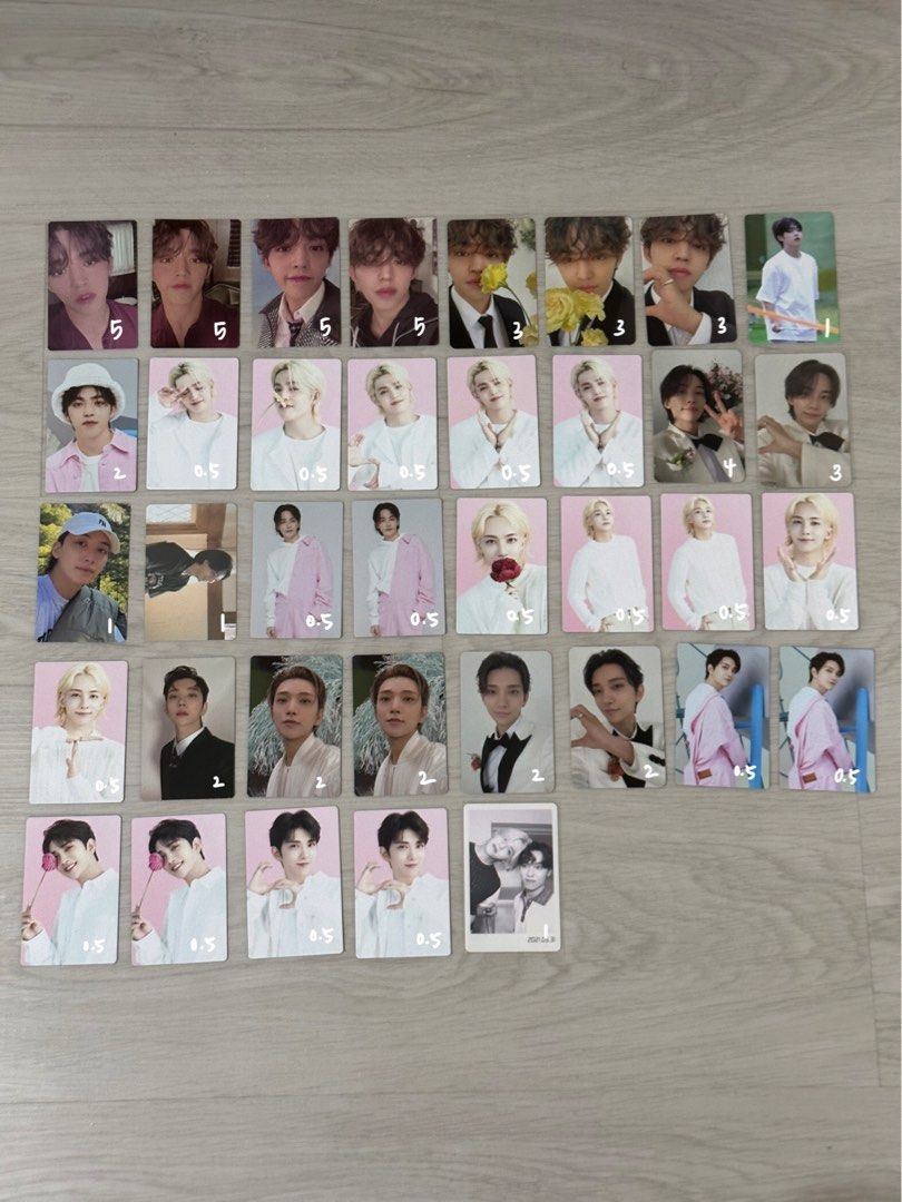 Wts Seventeen 95z Scoups Jeonghan Joshua Assorted Pcs Hobbies And Toys