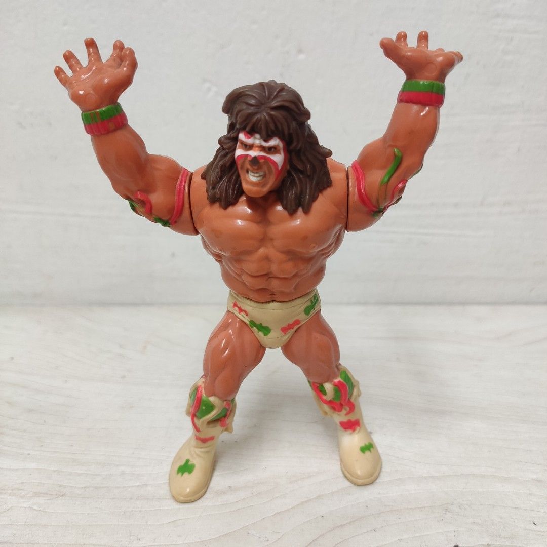 WWF ULTIMATE WARRIOR Series 2 Wrestler Action Figure Titan Hasbro WWE ...