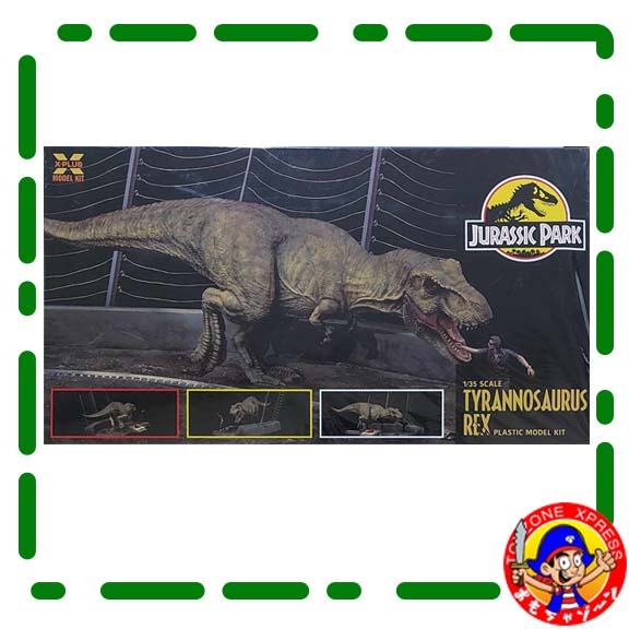 X-Plus Model Kit Series - 1/35 T-Rex model kit (Jurassic Park) Sold by ...