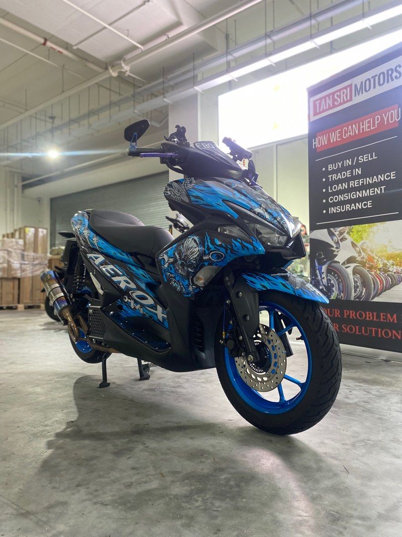 YAMAHA AEROX V1 (2019), Motorcycles, Motorcycles for Sale, Class 2B on ...