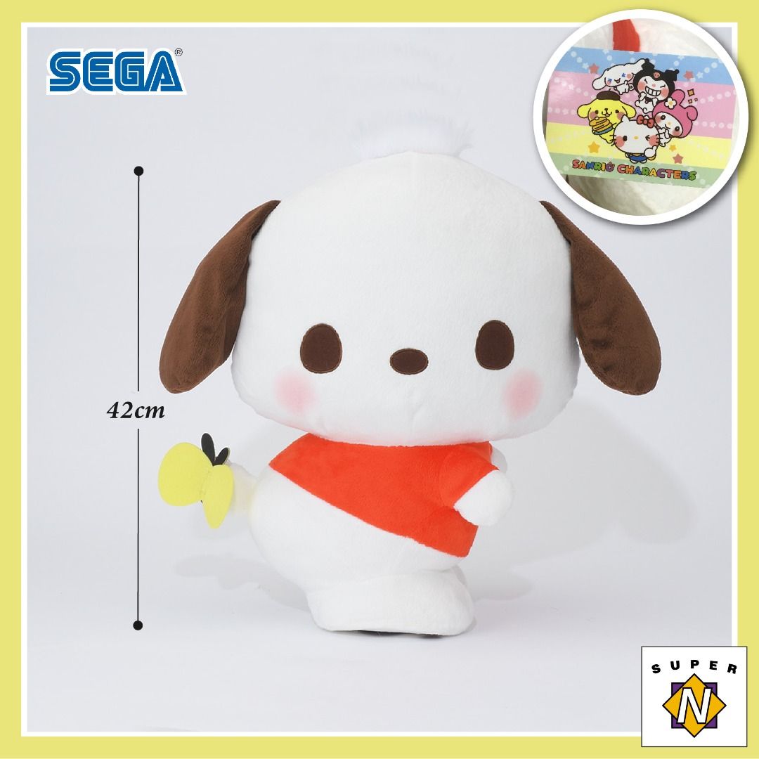 Yurukawa Sanrio Characters - "Pochacco" Turning Pose with Butterfly ...