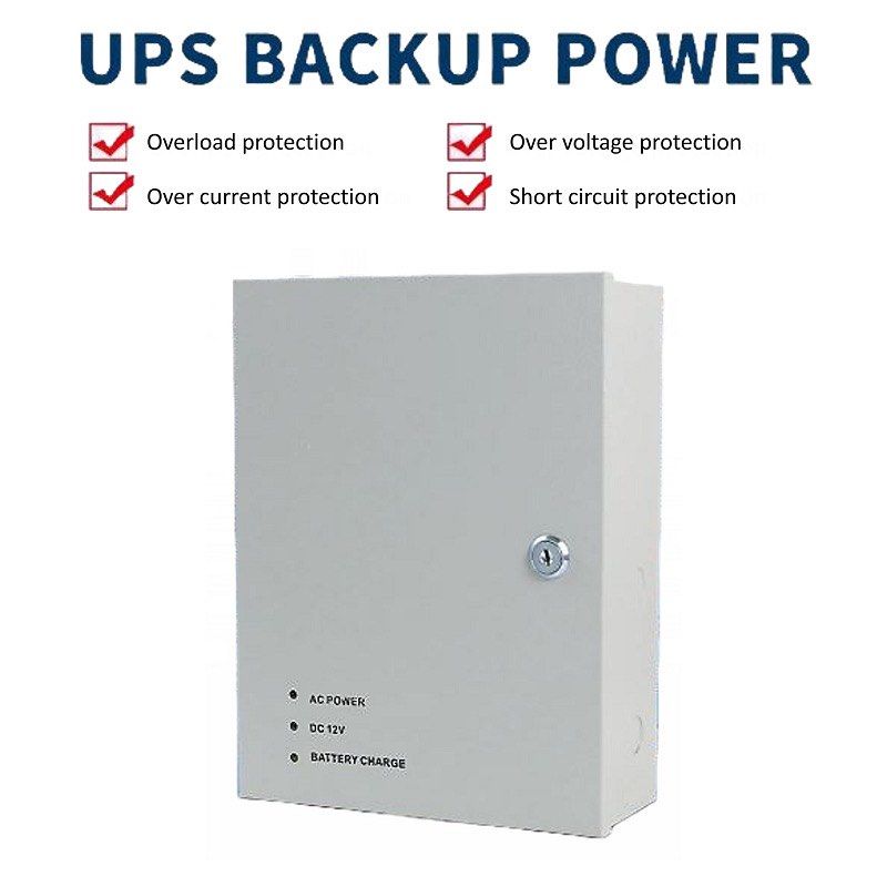 CCTV Box 12V 20AMP 18-Port Power Supply Box For CCTV Cameras ...