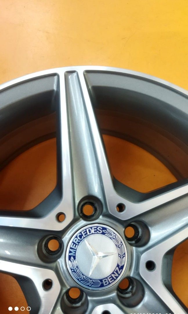 18inch AMG Mercedes W205 rims. Original 04, Car Accessories, Tyres ...