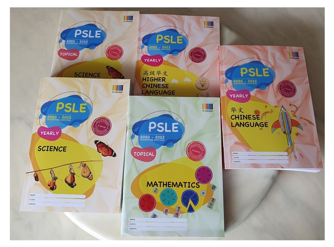 2020-2022 PSLE Past Year Exam Questions (with answer booklet), Hobbies ...