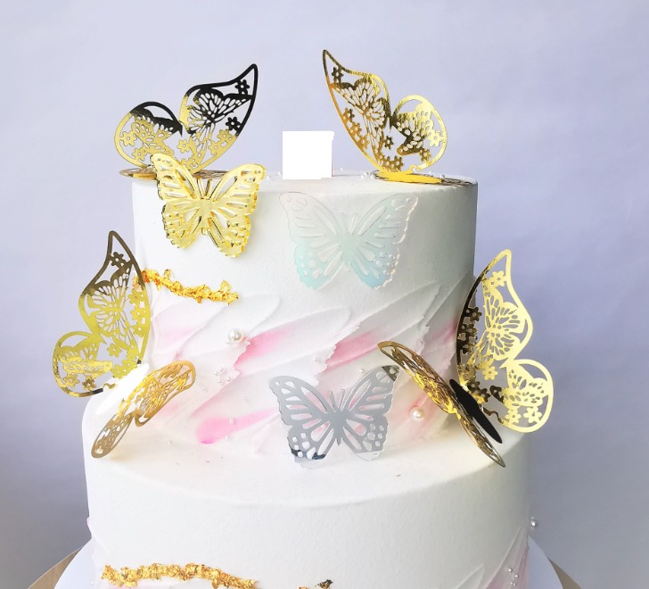 2 Types of Butterfly cake toppers / wall decoration, Furniture & Home ...