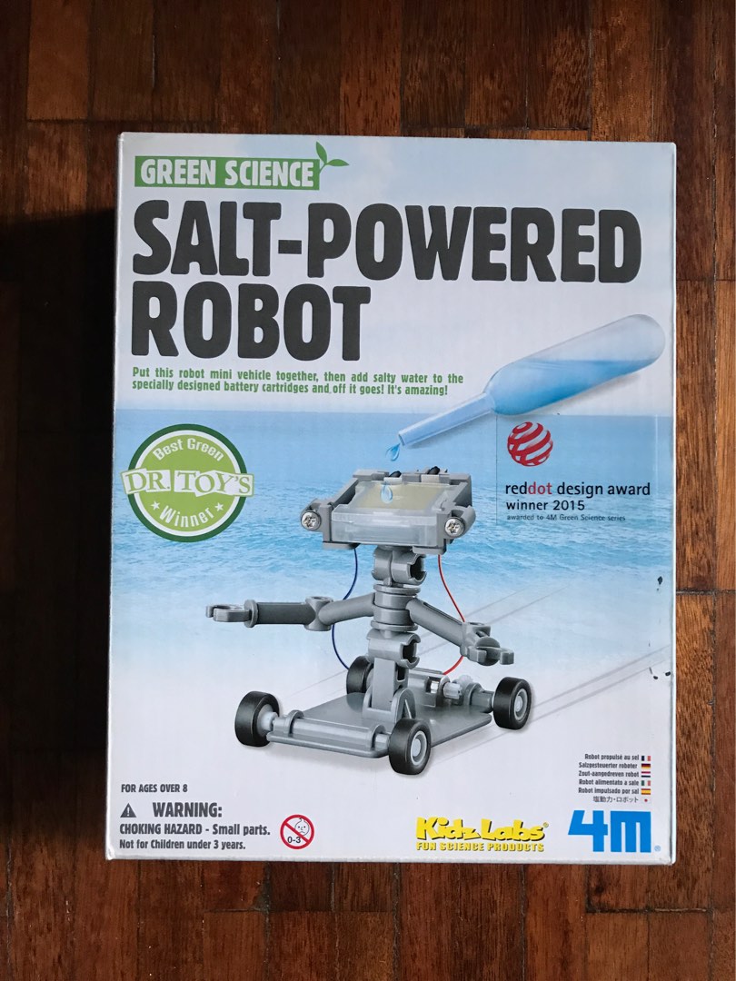 4M Green Science Salt-Powered Robot on Carousell