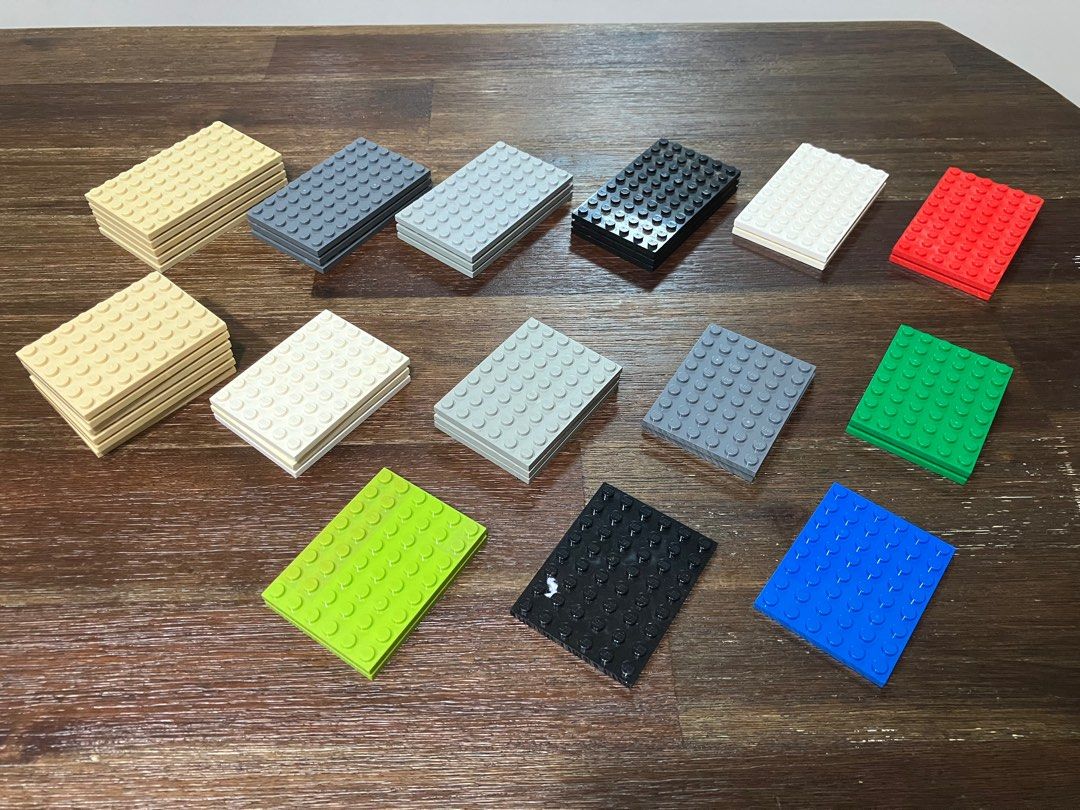6 by X lego plates (where x is 8, 10, 12), Hobbies & Toys, Toys & Games ...