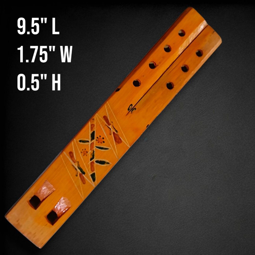 70s Vintage Djovnice Serbian Traditional Musical Instrument Dual Tube ...