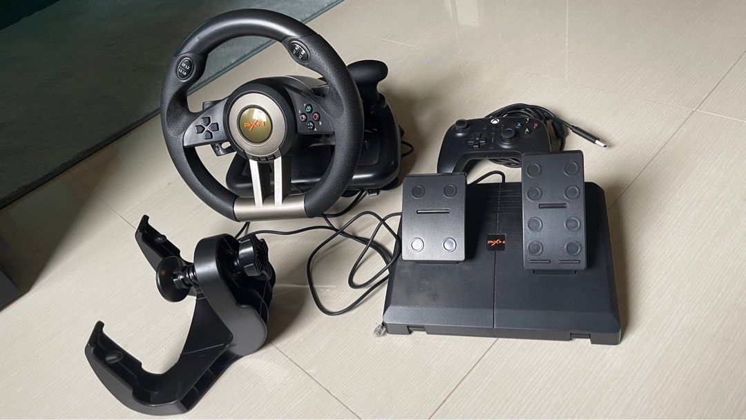 8bitdo Ultimate wired Controller for Xbox & PXN V3 PRO racing wheel ...