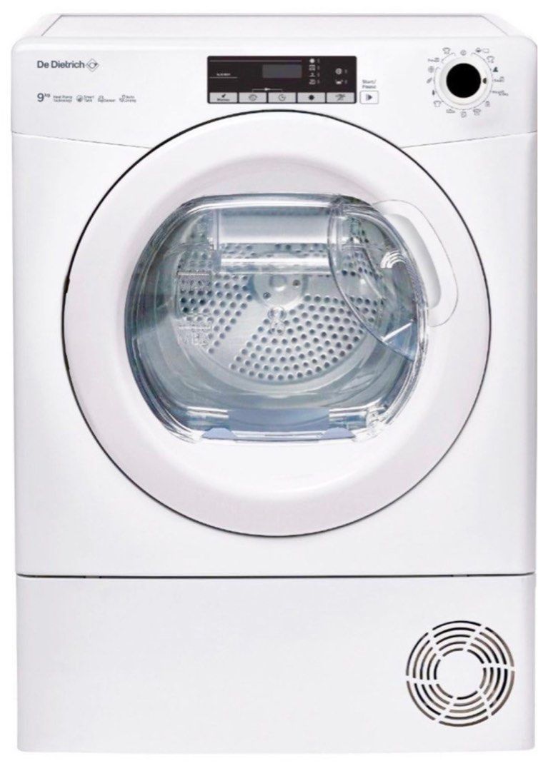 9kg Dryer De Dietrich Dryer DTD9WA, TV & Home Appliances, Washing ...