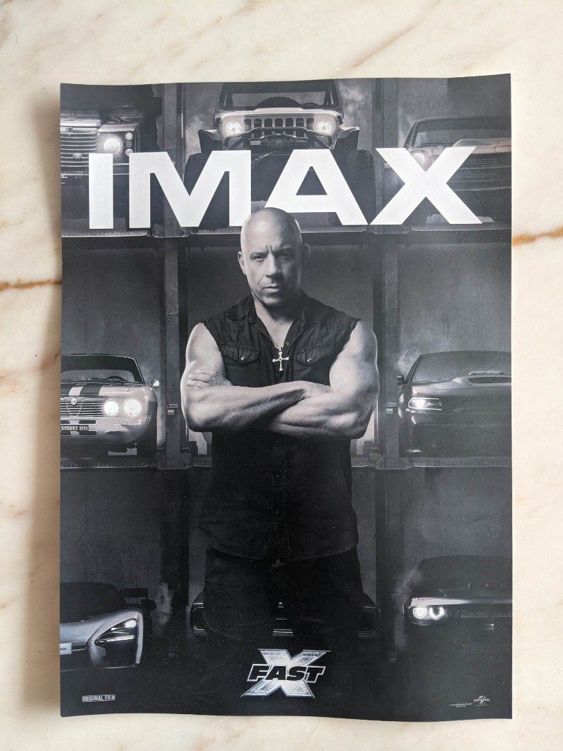 狂野時速 10 A3 IMAX 電影海報 - Fast X, The Fast and the Furious A3 IMAX Movie Poster, 興趣及遊戲, 收藏品及紀念品, 郵票 ...