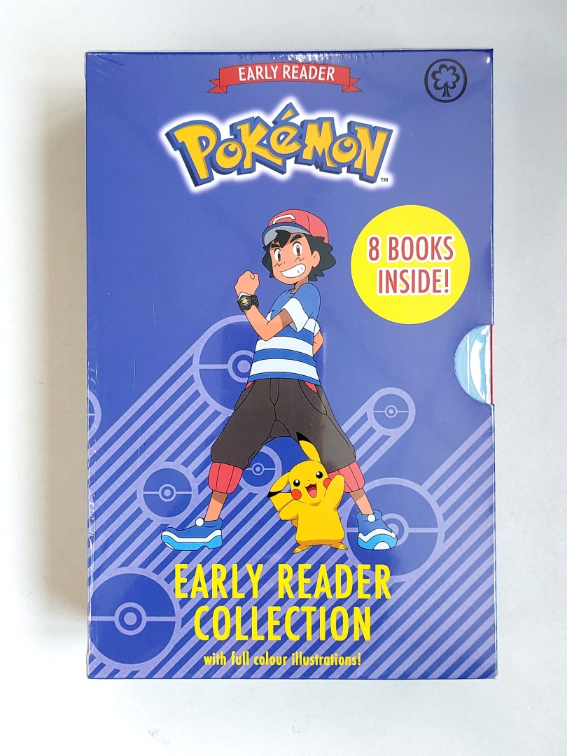 ⭐彩色內頁 Pokemon 橋樑書⭐ The Official Pokemon Early Reader 8 Books Box Set ...