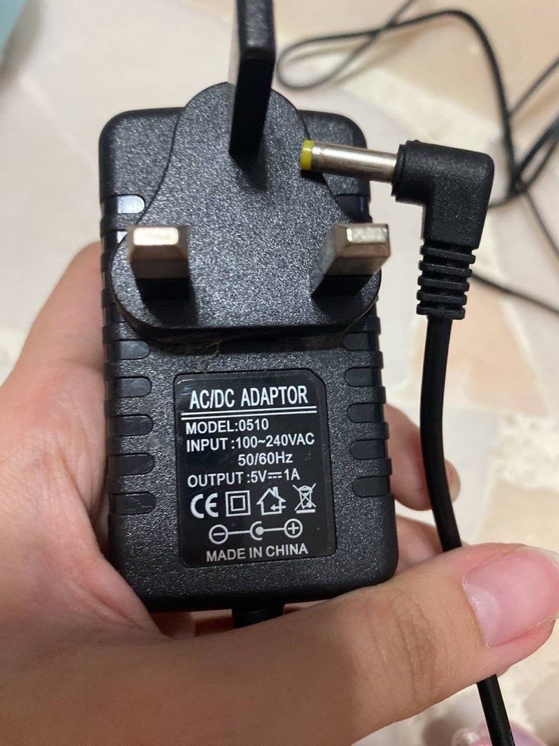 AC/DC adapter model:0510, Computers & Tech, Parts & Accessories, Cables ...