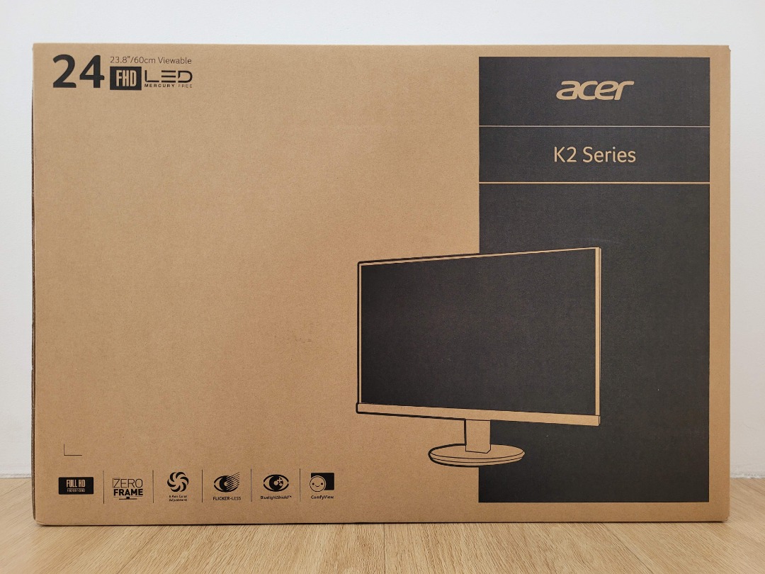 Acer 24" Inch Full HD 1080p VA Monitor K242HYL (Acer SG Warranty ...