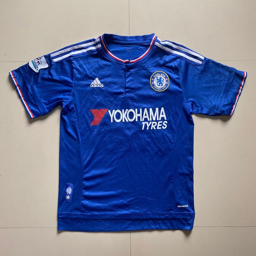 Adidas Chelsea FC #22 16/17 Football Jersey, Men's Fashion, Activewear ...
