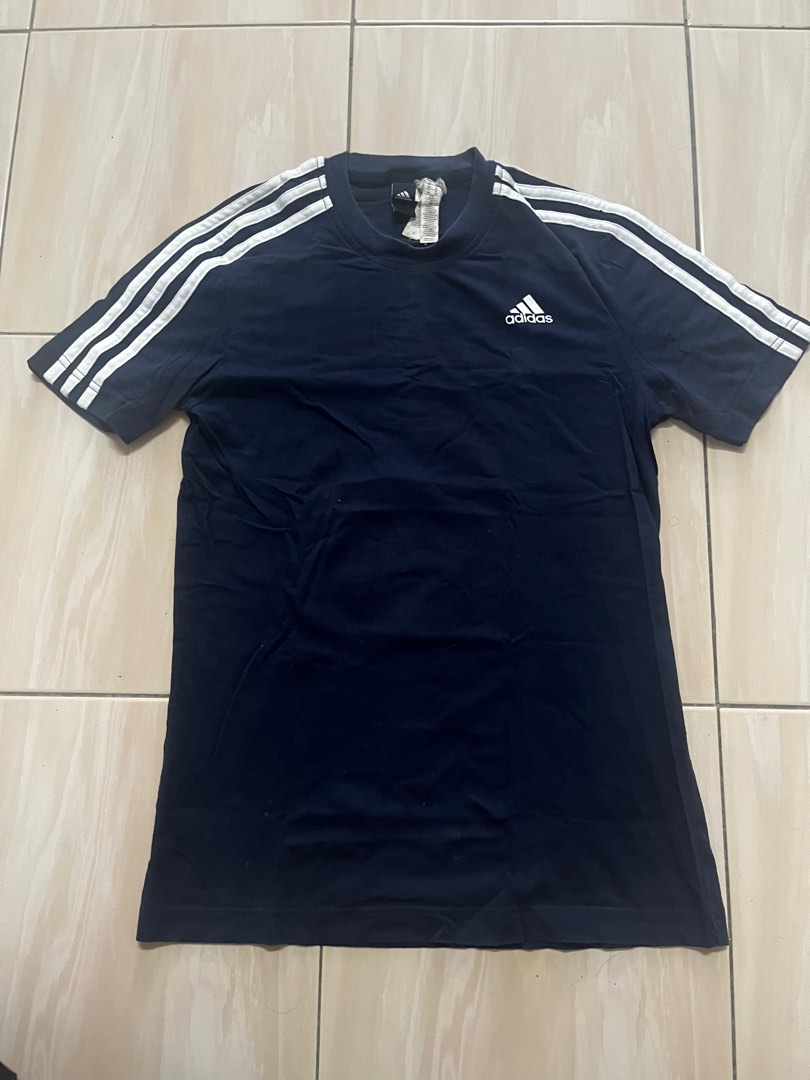Adidas round neck t-shirt, Men's Fashion, Tops & Sets, Tshirts & Polo ...