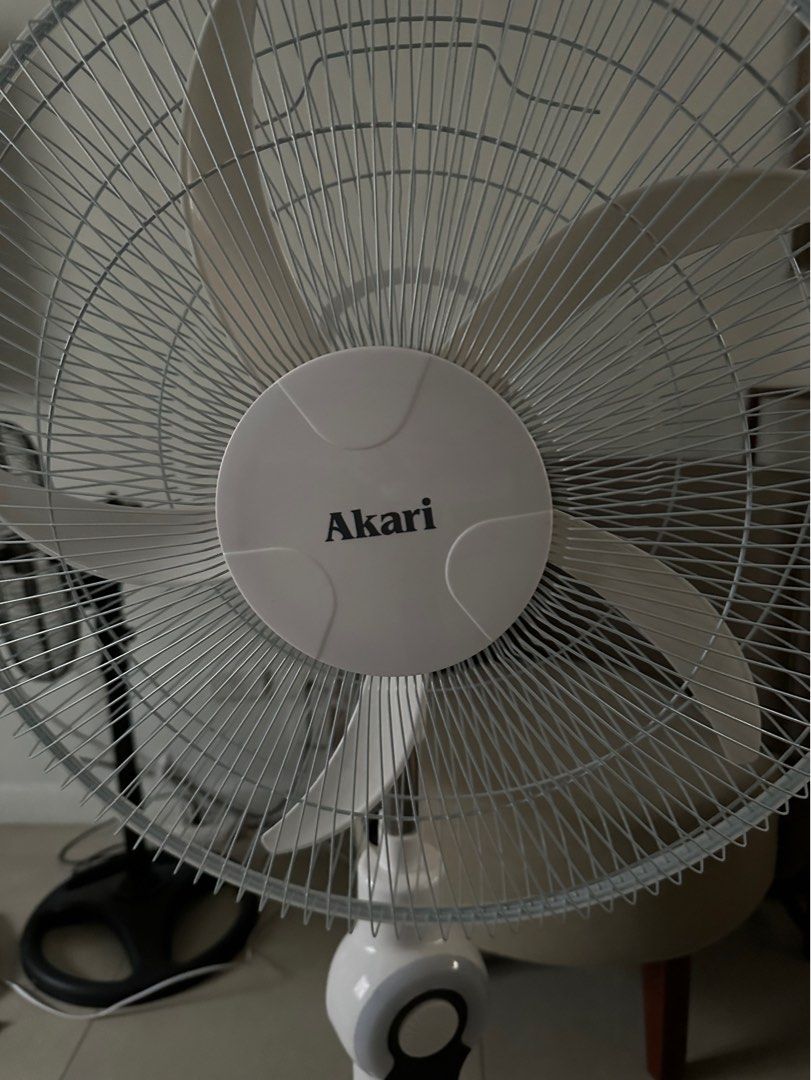 Akari Rechargeable Fan, Furniture & Home Living, Lighting & Fans, Fans ...