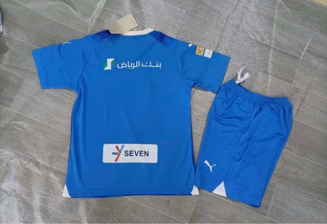 Al Hilal Kids Jersey 23-24 Football Jersey Soccer Jersey Tshirt, Babies ...