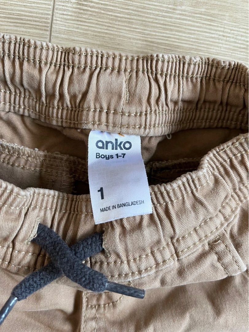 Anko boys khaki shorts, Babies & Kids, Babies & Kids Fashion on Carousell
