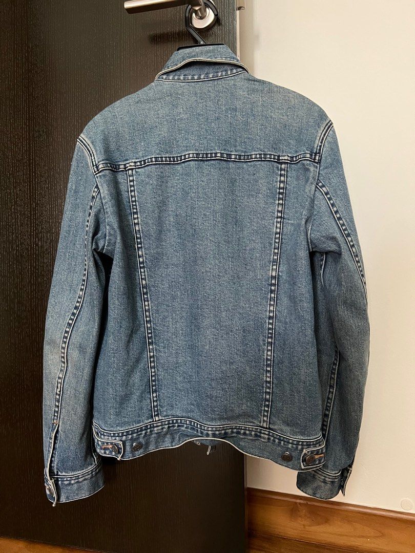 APC denim jacket, Men's Fashion, Coats, Jackets and Outerwear on Carousell