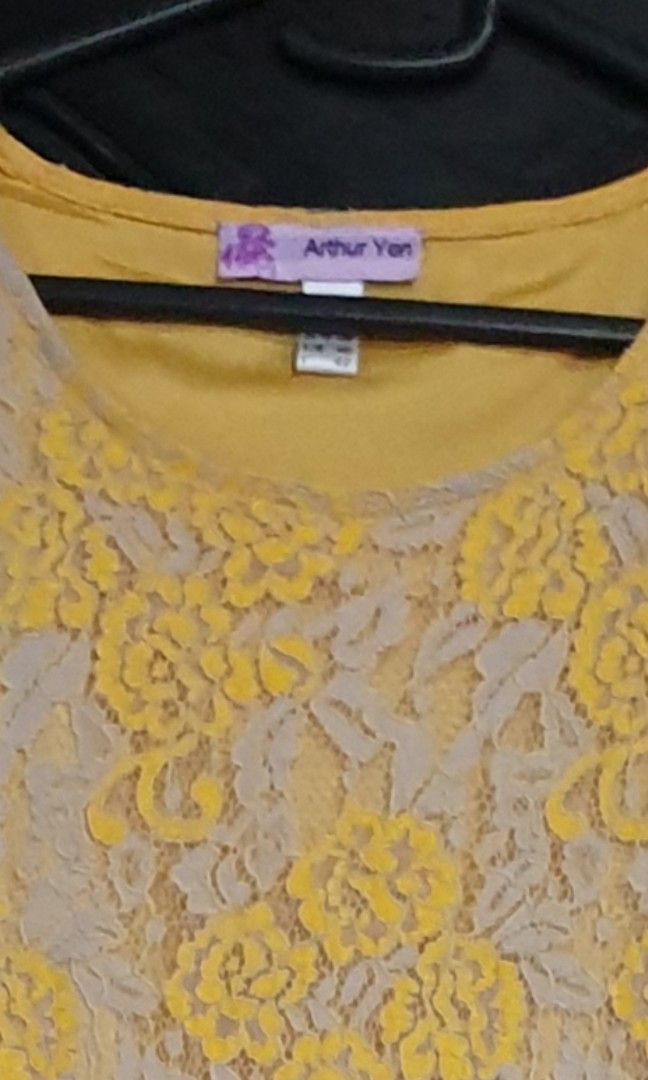 Arthur Yen Lace Dress, Women's Fashion, Dresses & Sets, Dresses on ...