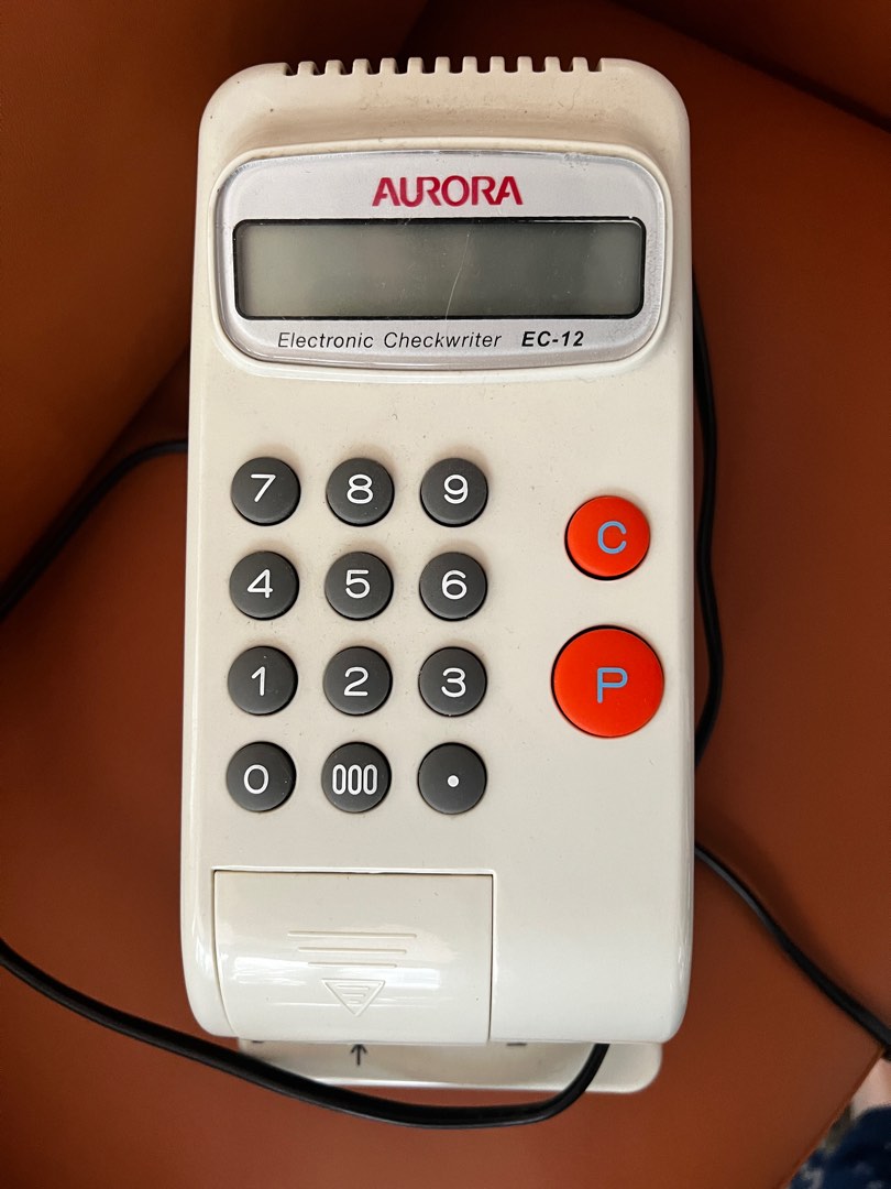 AURORA Checkwriter, Computers & Tech, Printers, Scanners & Copiers on ...