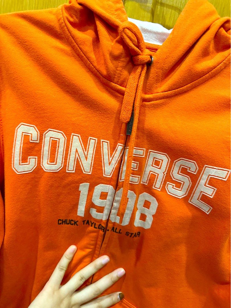 Authentic Converse Hoodie, Women's Fashion, Coats, Jackets and ...