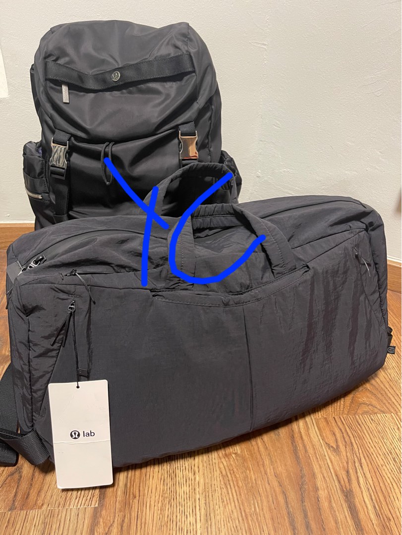 Authentic lululemon Lab Convertible Duffle Bag 29L, Women's Fashion, Bags & Wallets, Backpacks ...