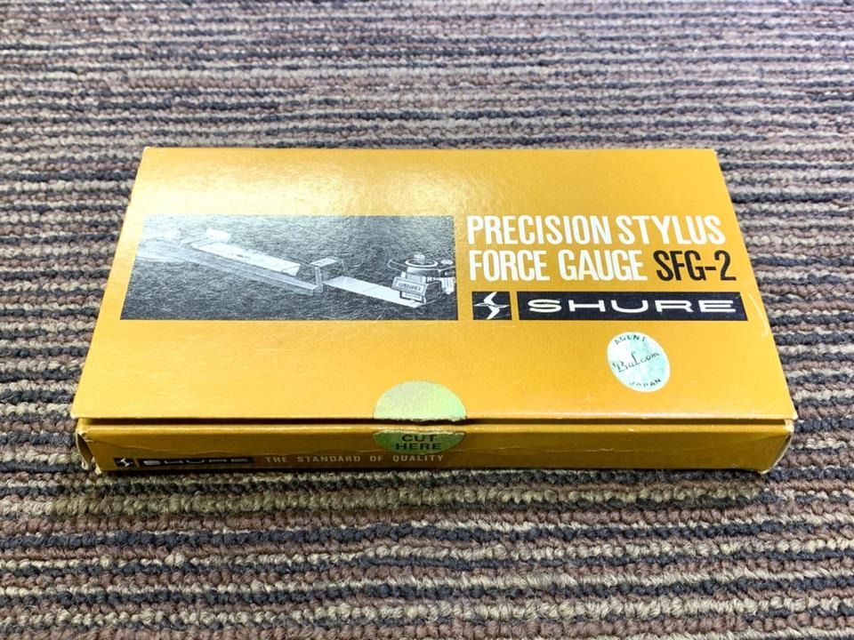 Available: SHURE SFG-2 sfg2 VERTICAL TRACKING FORCE GAUGE VTF for vinyl ...