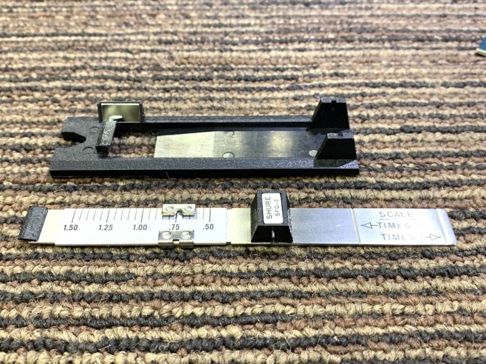 Available: SHURE SFG-2 sfg2 VERTICAL TRACKING FORCE GAUGE VTF for vinyl ...