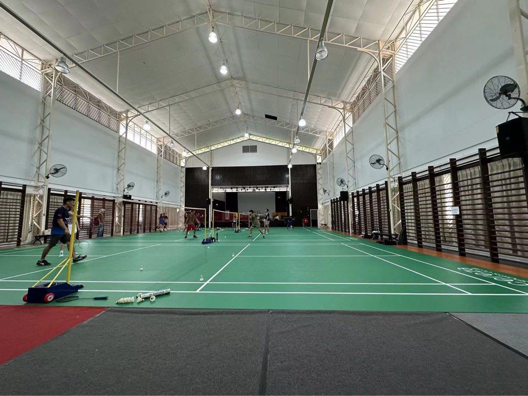 Badminton court @ Cereza Sport hall 3/9 sunday, Sports Equipment ...