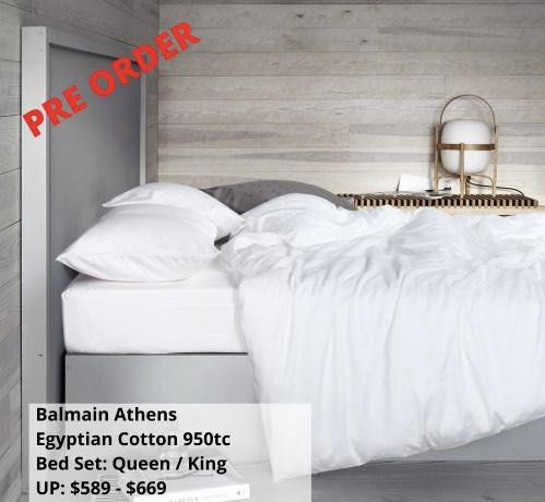 Balmain Athens Queen Quilt Cover, Furniture & Home Living, Bedding ...