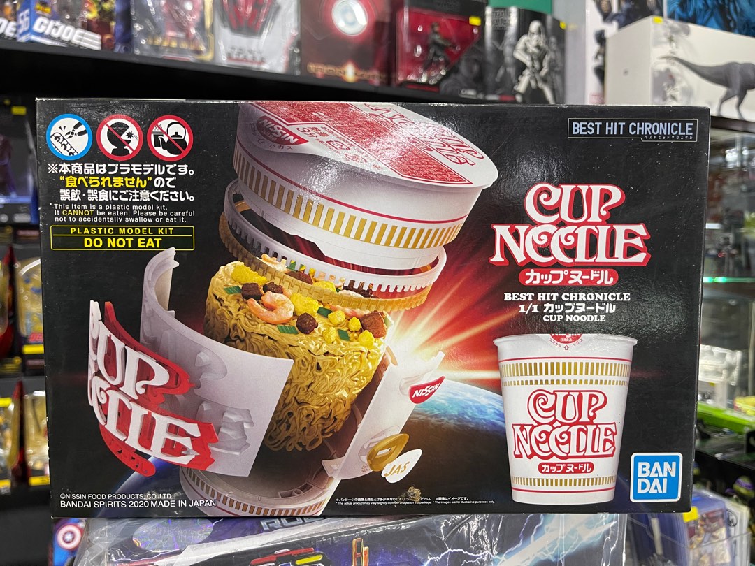 BANDAI NISSIN CUP Noodle Model Kit, Hobbies & Toys, Toys & Games on ...