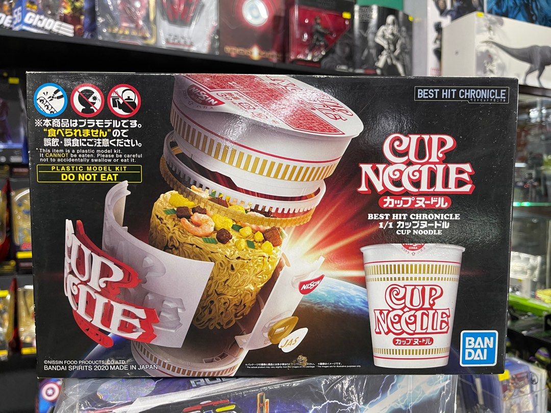 BANDAI NISSIN CUP Noodle Model Kit, Hobbies & Toys, Toys & Games on ...