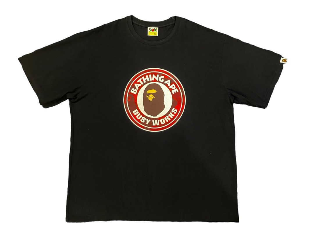 Bape buzy work tee, Men's Fashion, Tops & Sets, Tshirts & Polo Shirts ...