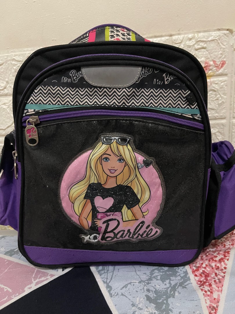 Barbie Backpack Preloved, Babies & Kids, Babies & Kids Fashion on Carousell