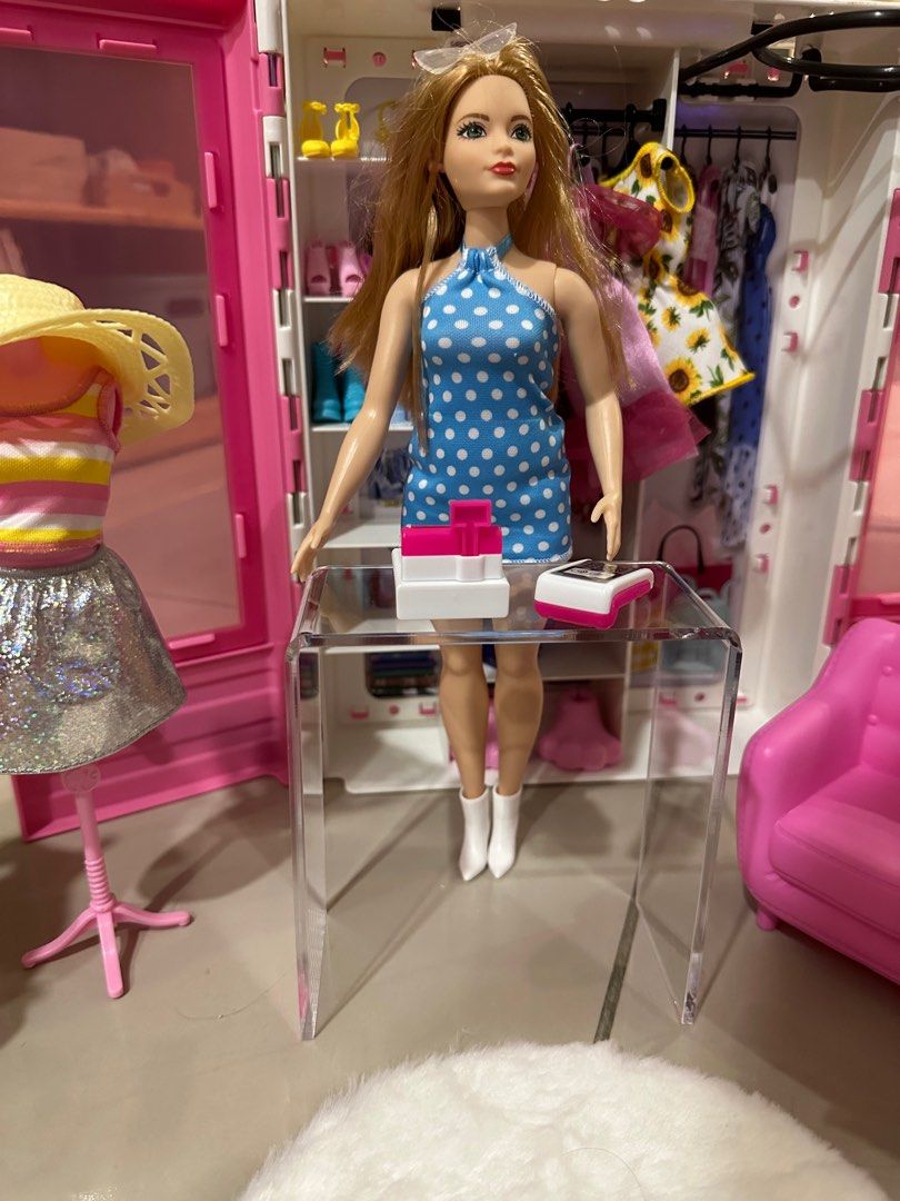 Barbie cash register miniature cashier , Hobbies & Toys, Toys & Games ...