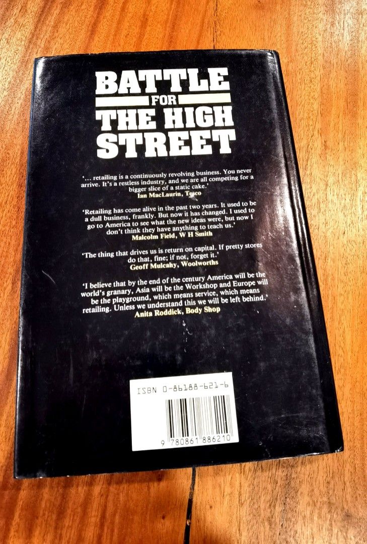 Battle For The High Street Retail Business Book By William Kay, Hobbies ...