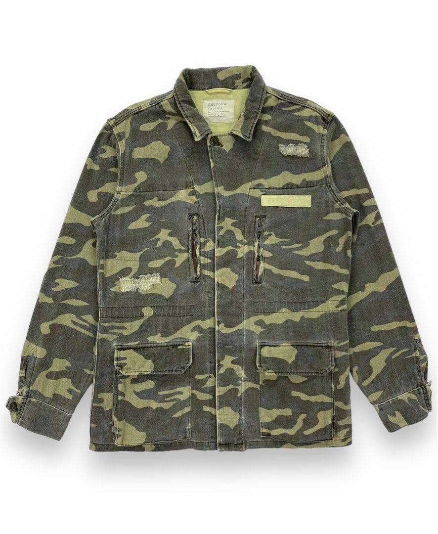 Bayflow Distressed Jacket, Men's Fashion, Coats, Jackets and Outerwear ...