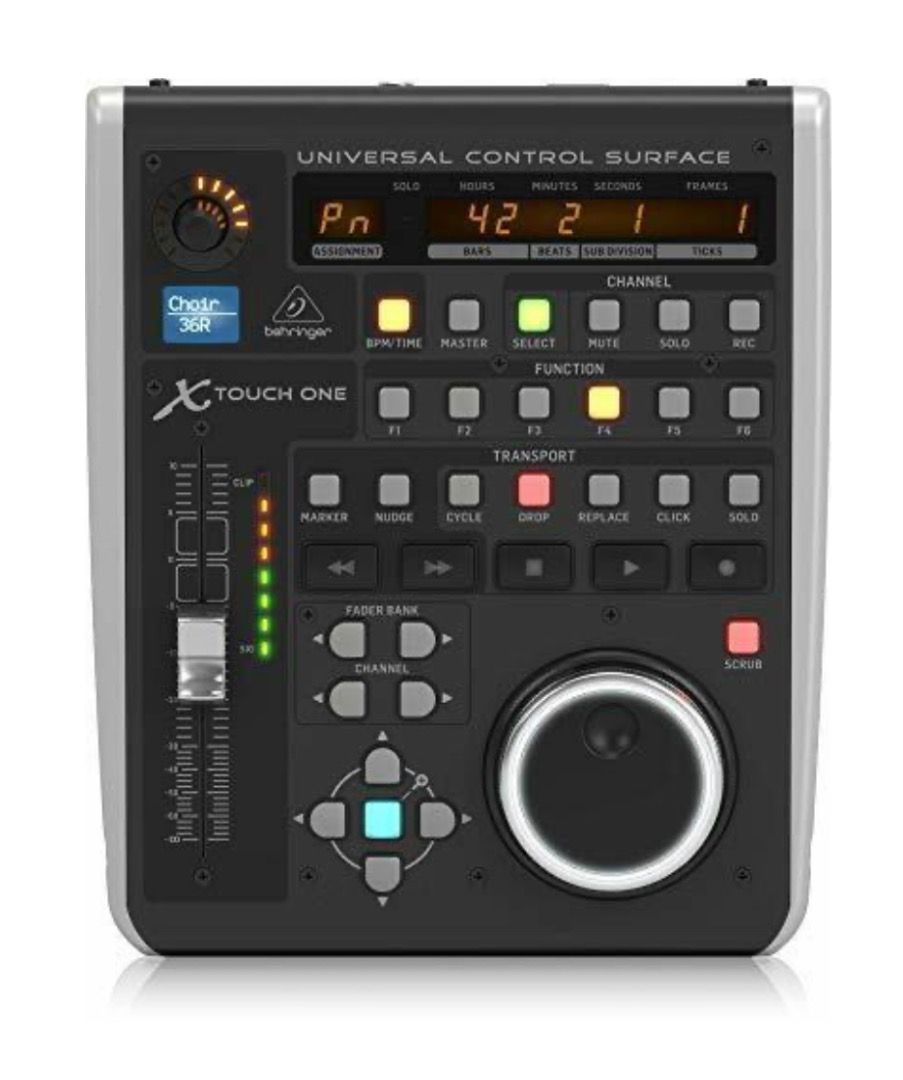 Behringer X-TOUCH ONE (Universal DAW Remote Control / Midi Controller ...