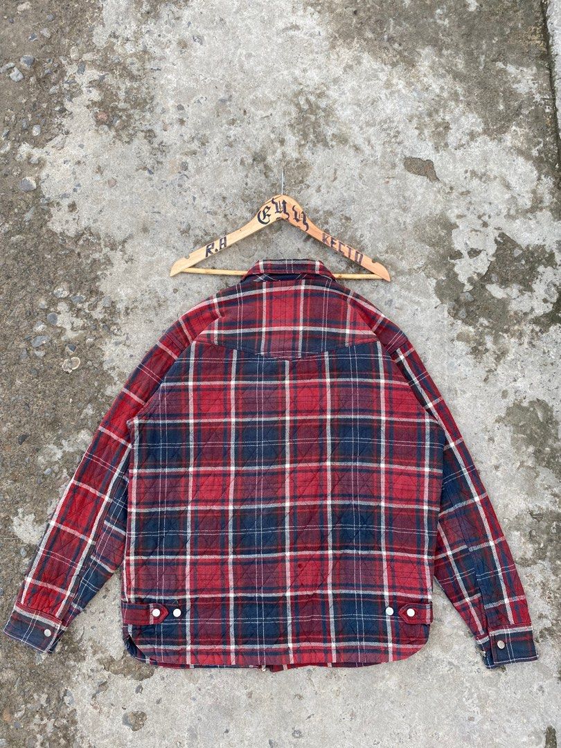 BEN DAVIS HEAVY FLANNEL JACKET, Men's Fashion, Coats, Jackets and ...
