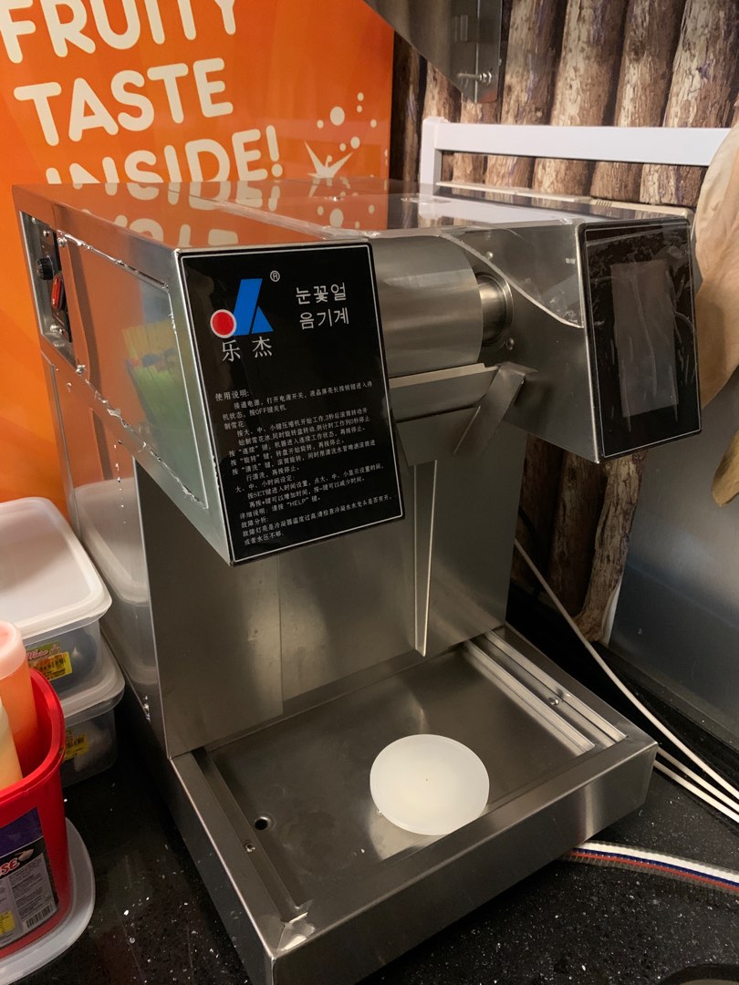 Used Bingsu Machine, TV & Home Appliances, Kitchen Appliances, Ice ...