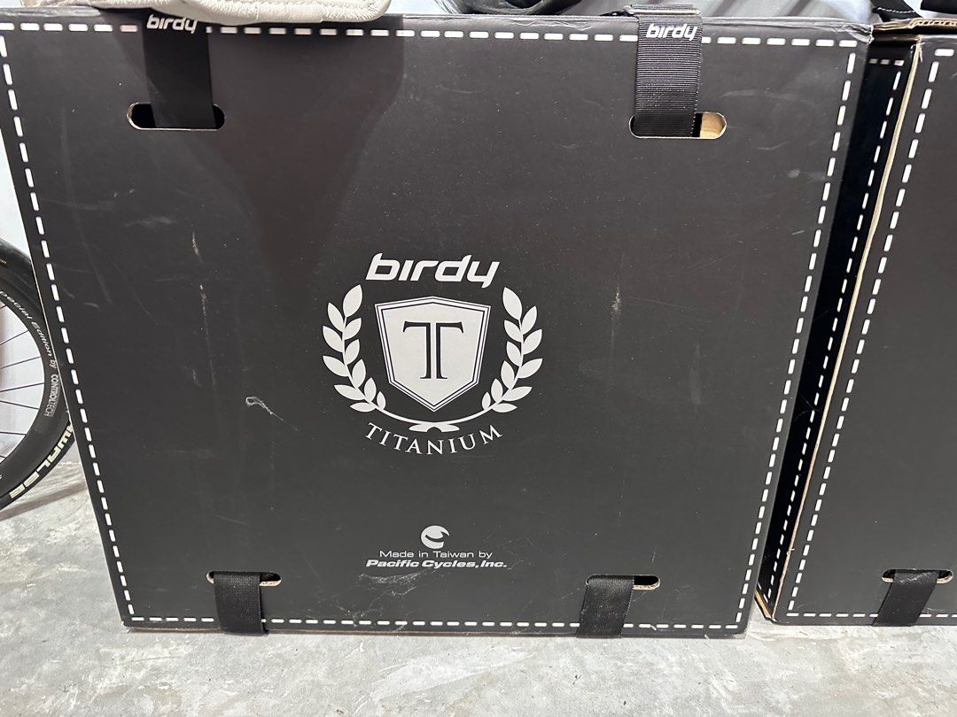 Birdy Titanium foldable bike Limited Edition on Carousell