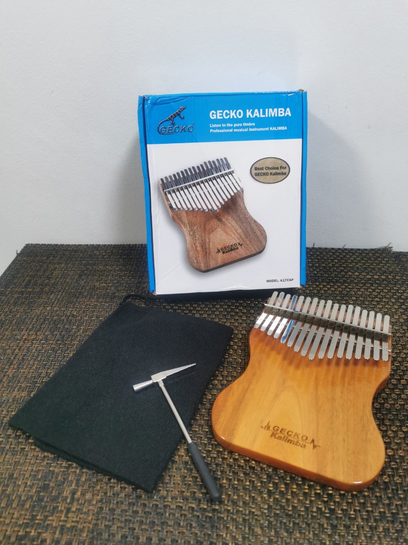 BNIB*** GECKO KALIMBA 17-key, Hobbies & Toys, Music & Media, Musical ...